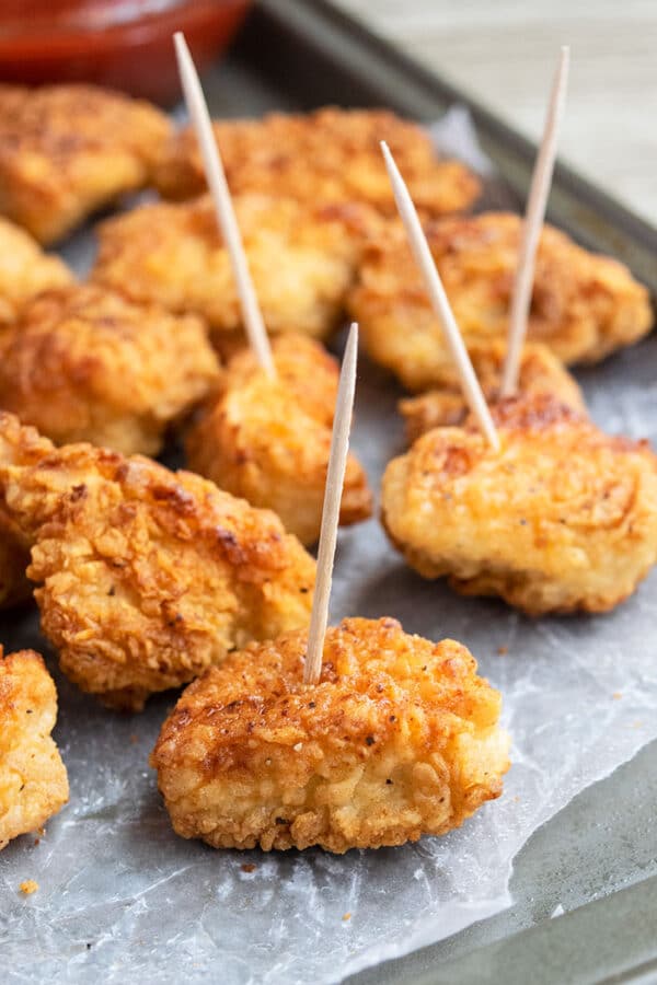 Crispy Fried Chicken Bites One Pot One Pot Recipes